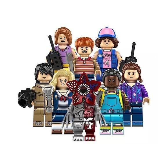 Toys | Stranger Things 8 Minifigure Set Custom Stranger Things Figure ...